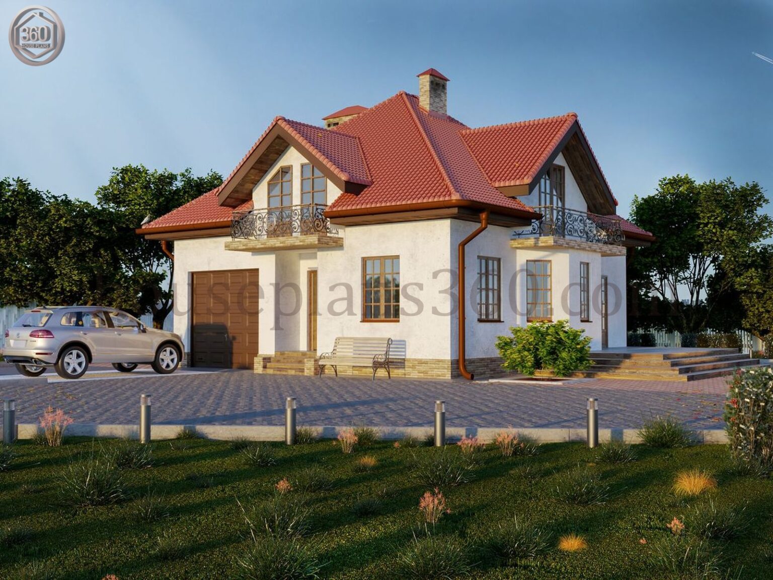 Simple house plans, low budget simple two storey house design