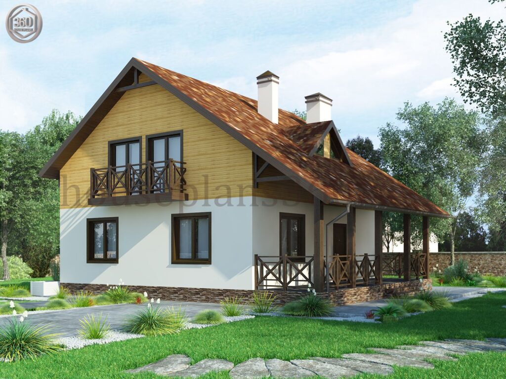 Simple & cheap 2 story house plans, low budget two storey house