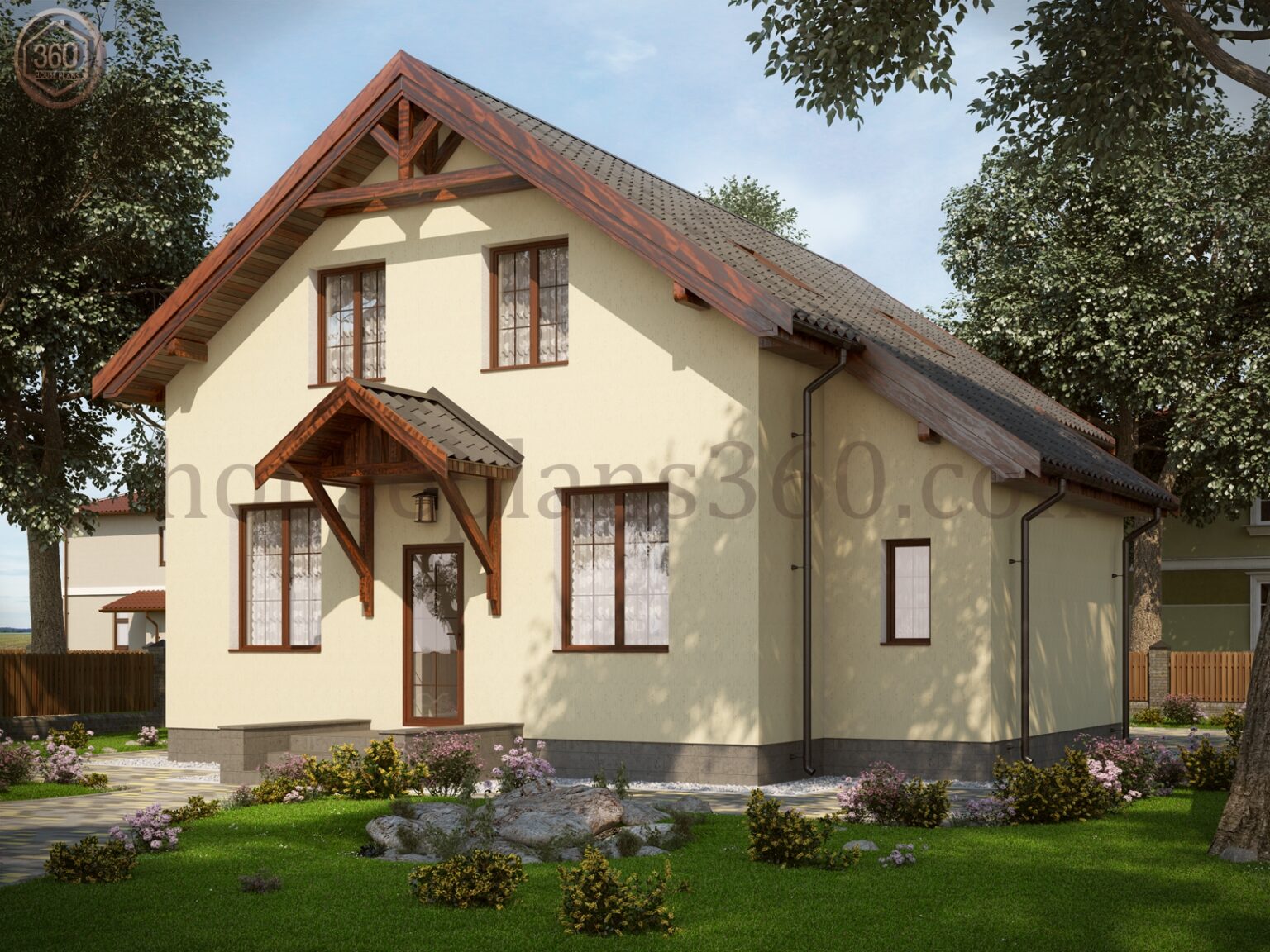 Simple & cheap 2 story house plans, low budget two storey house