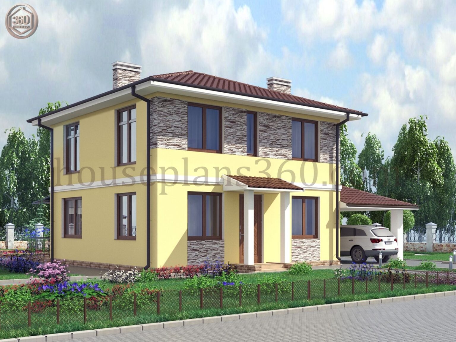 2 storey house designs, two storey house design
