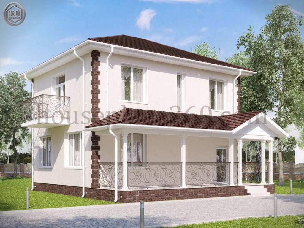 Simple & cheap 2 story house plans, low budget two storey house