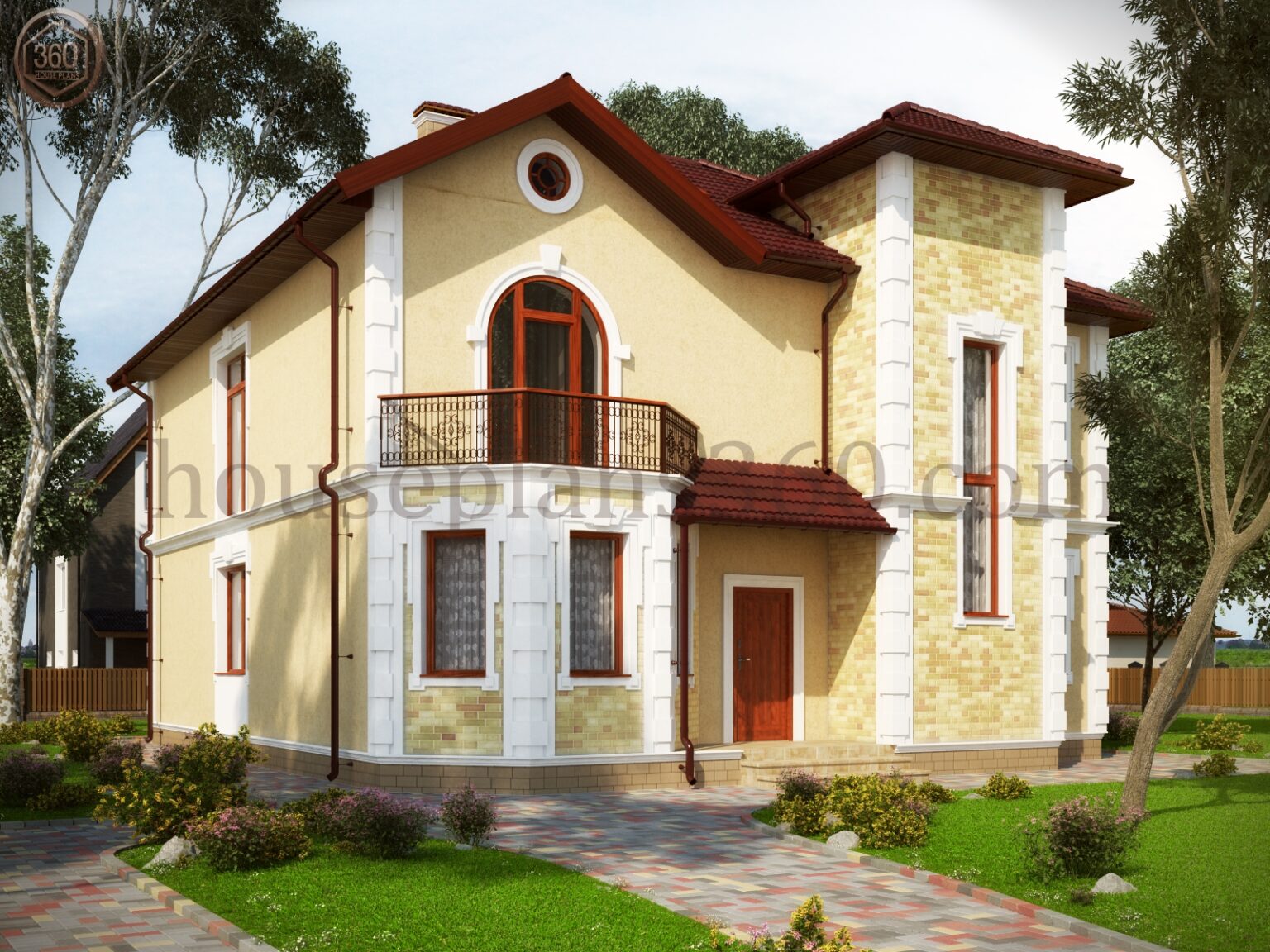 Simple house plans, low budget simple two storey house design